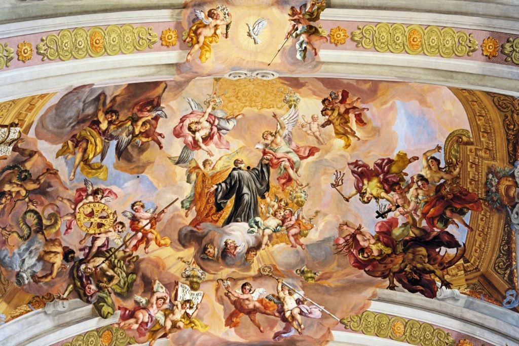 St. Benedict in Art History | The Amish Catholic