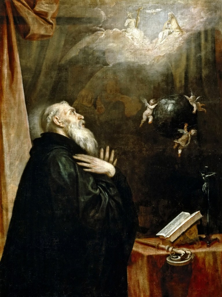 St. Benedict in Art History | The Amish Catholic